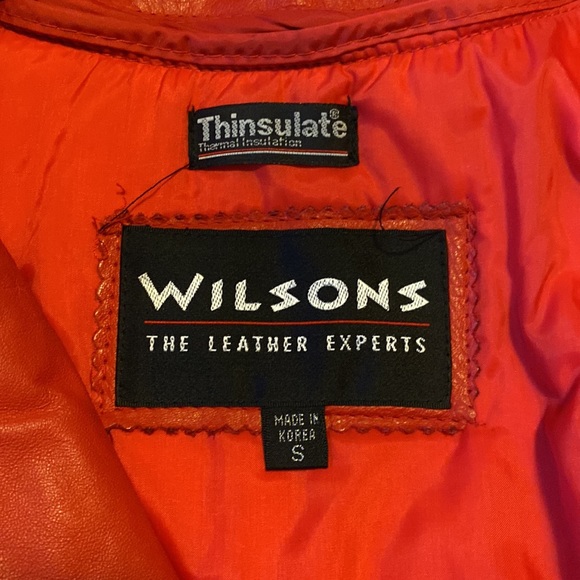 Wilsons Leather | Jackets & Coats | Vintage Wilsons Thinsulate Long ...